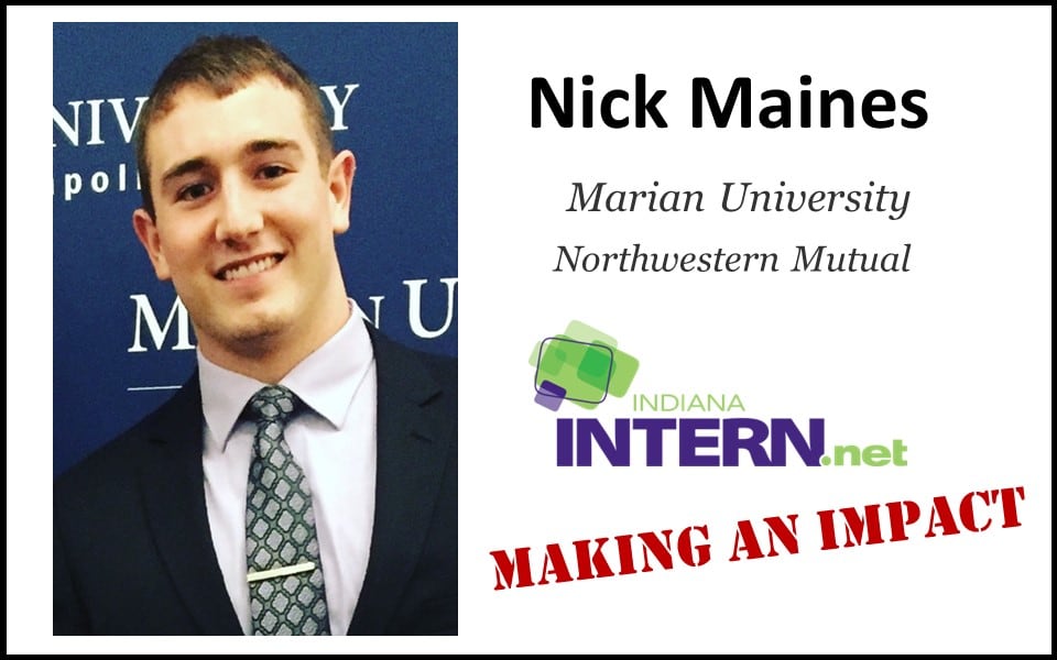 Nick Maines: Making an IMPACT - Recent News - Work and Learn Indiana